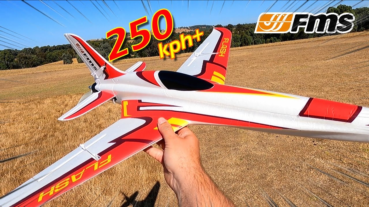 The FASTEST FMS Plane - FMS Flash 850 Demo flight on 4S - YouTube