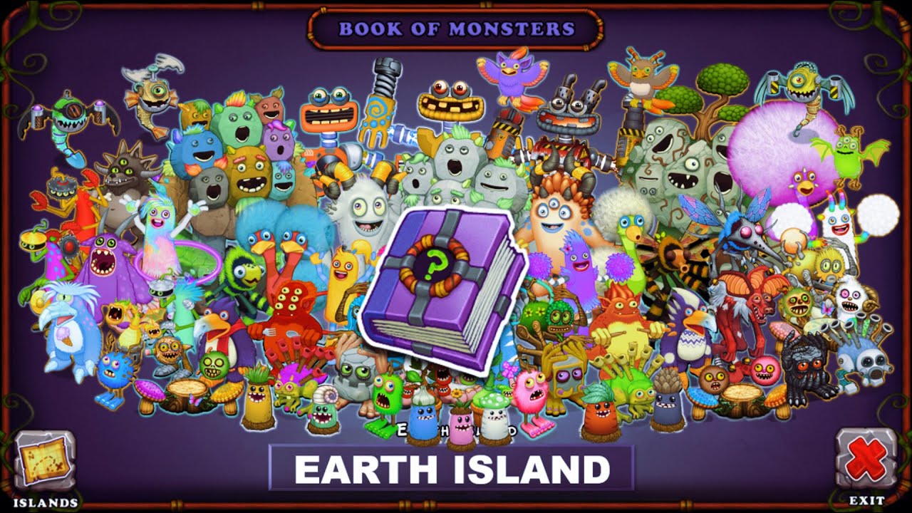 FAN MADE (BASED ON YOUR REQUESTS) Full BOOK OF MONSTERS - Earth Island ...