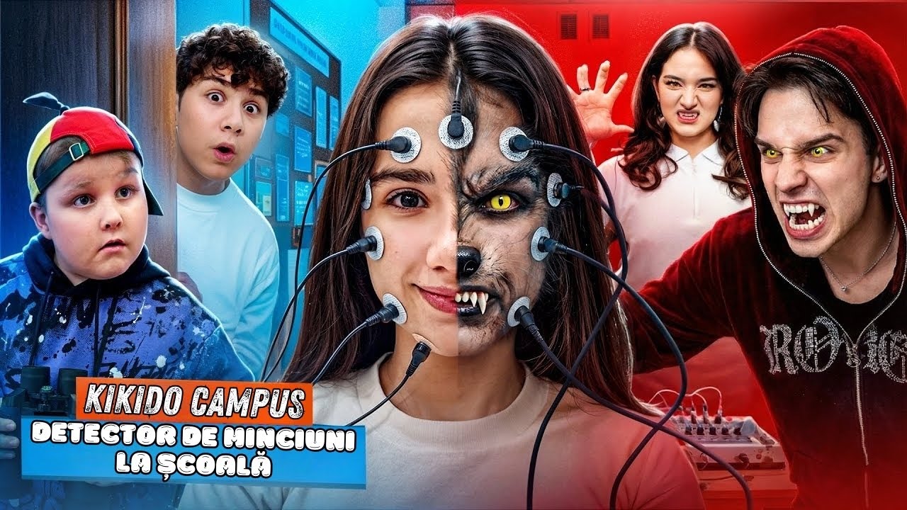 DETECTOR DE MINCIUNI 🐺 Cine este VÂRCOLACUL din școală? Provocare nouă ...