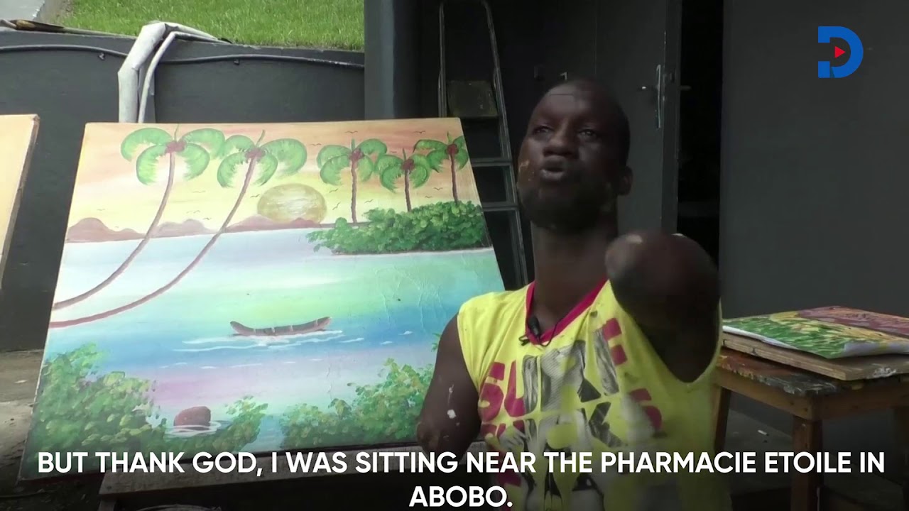 NO HUMAN IS LIMITED! Meet the painter with no arms or legs - YouTube