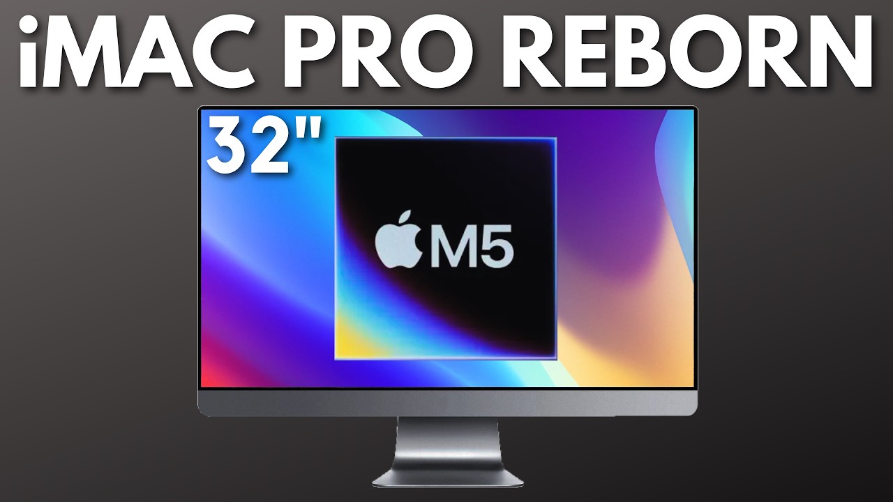 M5 Max iMac Pro LEAKED in Apple Code - YouTube
