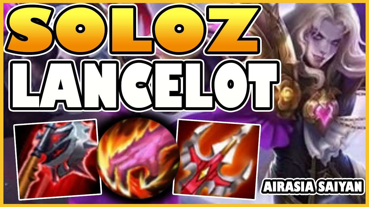 AirAsia Saiyan Trio by Soloz ~ Mobile legends Lancelot Build & Gameplay ...