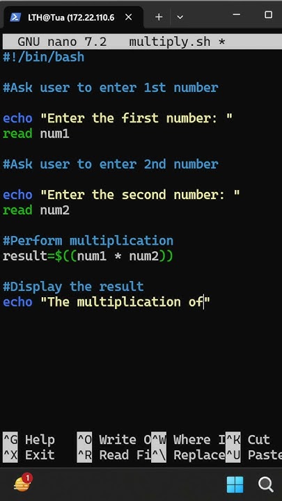 Linux Bash Script Basics Shell Scripting Linux Bash Coding Youtube