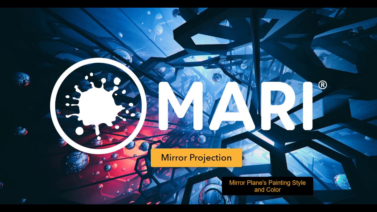Mari 4.2 - Mirror Projection: Painting Style and Color - YouTube