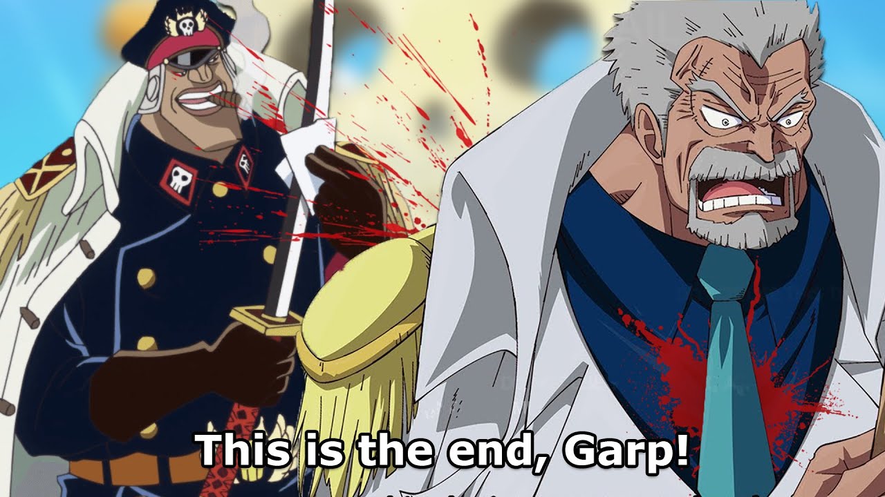 "Garp vs Aokiji! Hero Training Flashback?!" - One Piece Chapter 1087 ...