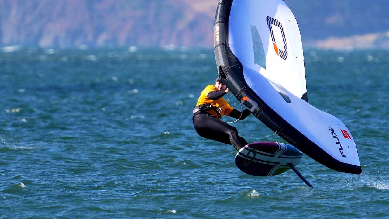 The Fastest Wing Foiler in the World - YouTube