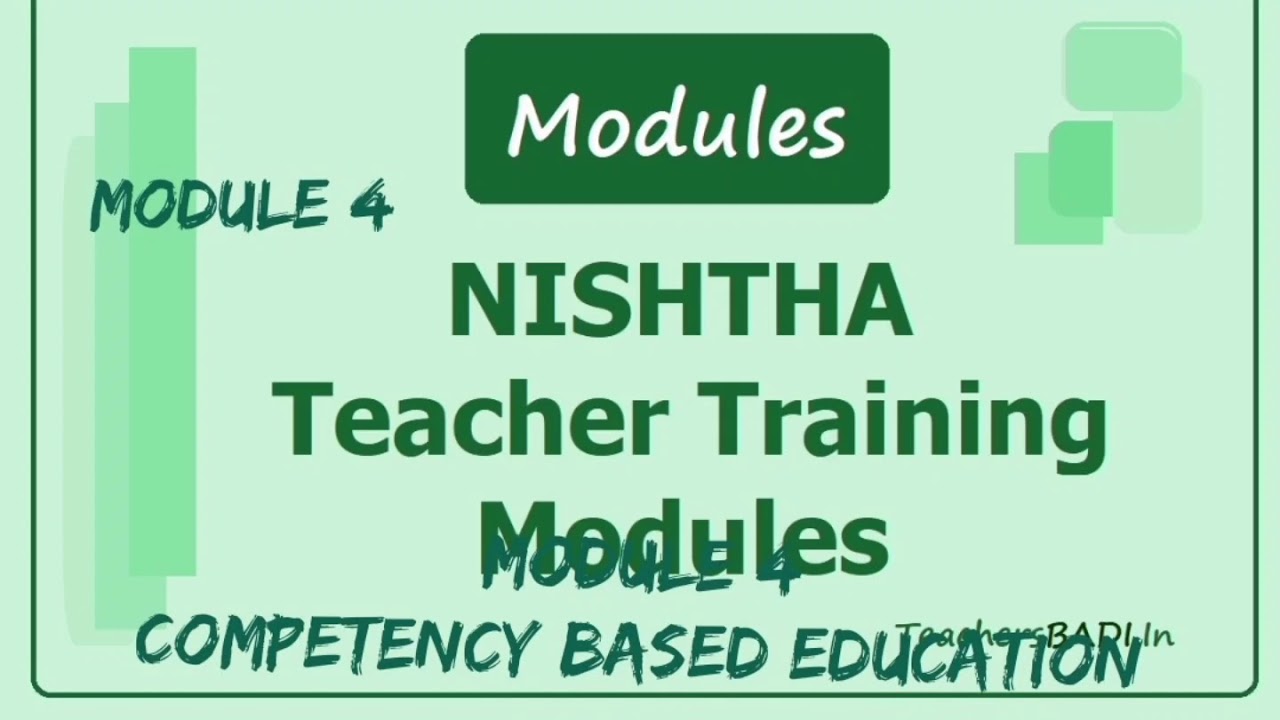 MODULE 4 QUIZ ANSWERS NISHTHA TRAINING IN DIKSHA PORTAL IN ENGLISH ...