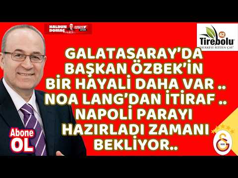 Galatasaray'ın yıldızı sözümün arkasındayım dedi, hayalini ortaya koydu