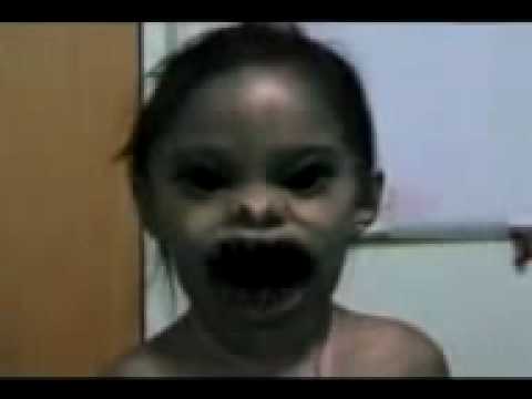 scary baby face. - YouTube