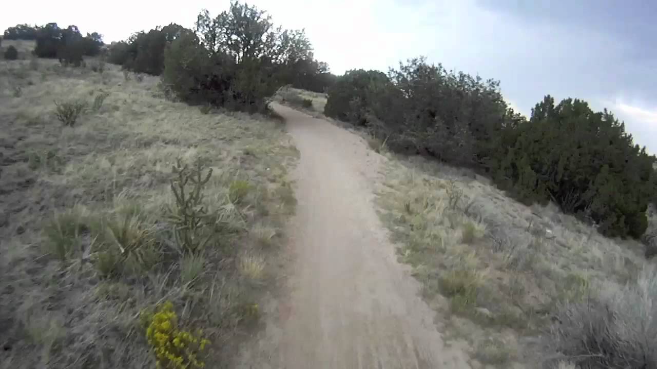 Trail run, Albuquerque foothills - YouTube