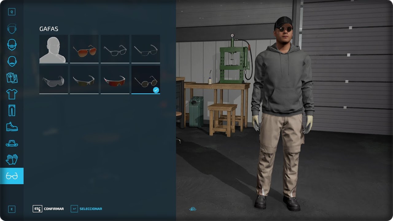 FARMING SIMULATOR 22 - CREANDO PERSONAJE + RECORRIENDO TODA LA TIENDA ...