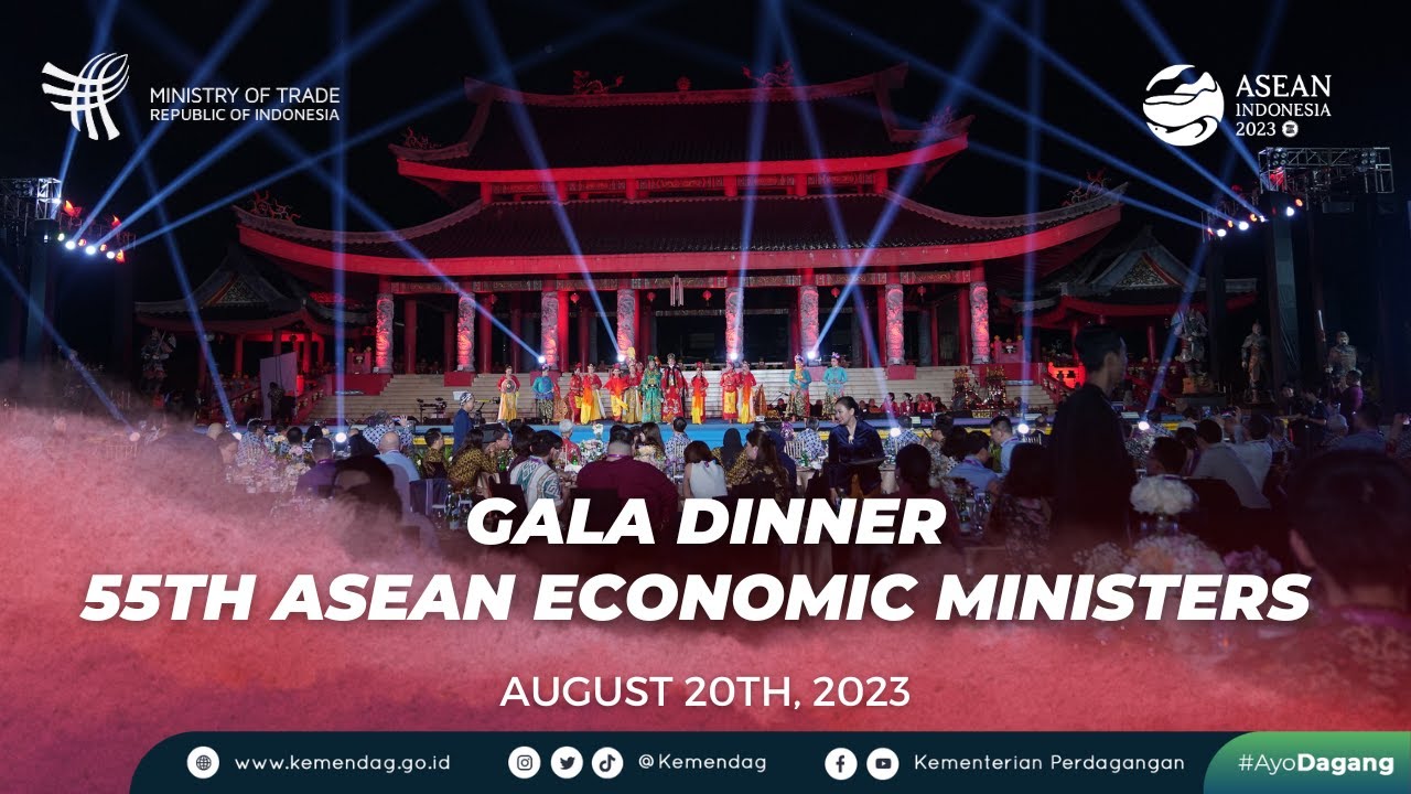 Gala Dinner ASEAN Economic Ministers Meeting 2023 - YouTube