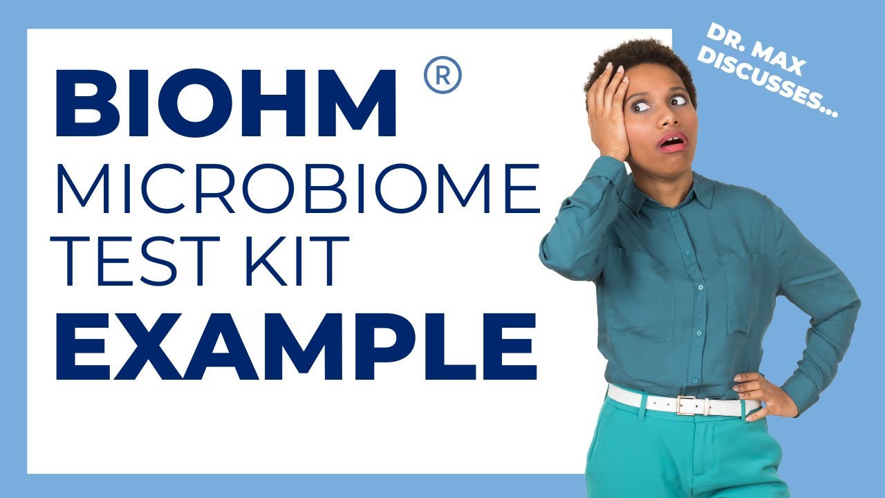 BIOHM™ Microbiome Test Kit - Example Results & Gut Report - YouTube