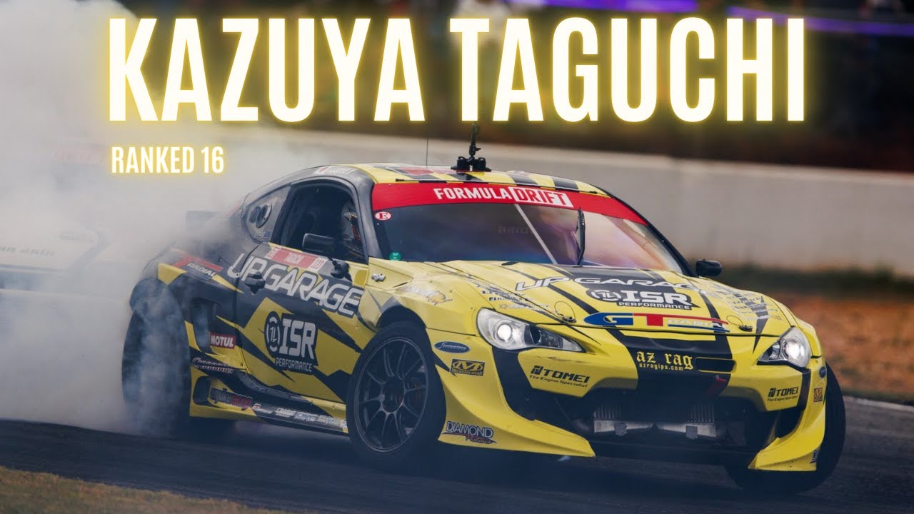 Kazuya TAGUCHI | Every 2022 Formula Drift Battle Runs | Ranked 16 - YouTube