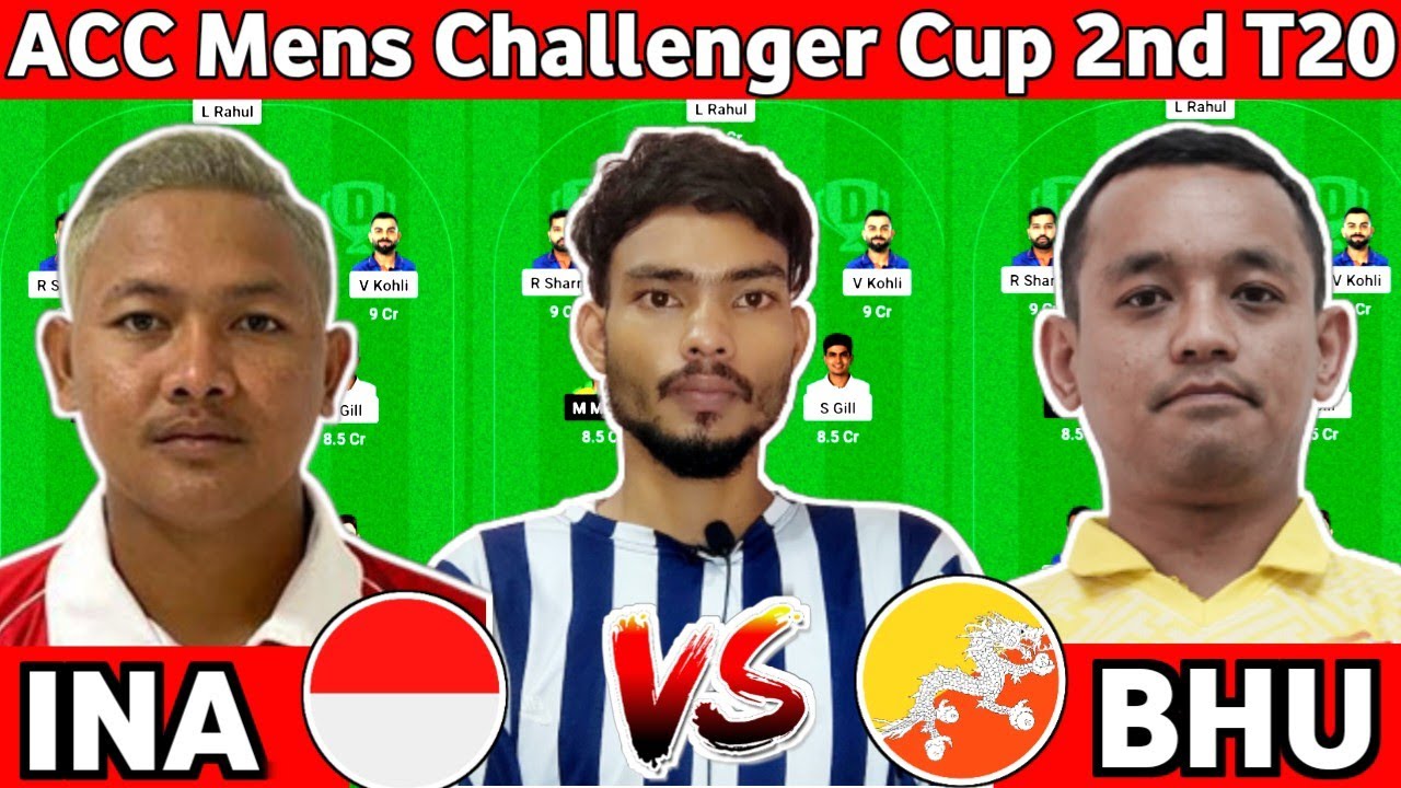 INA vs BHU dream11 prediction, INA vs BHU dream11, Indonesia vs Bhutan ...