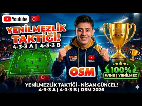 OSM NİSAN 2026 GÜNCEL 433 META: YENİLMEZLİK TAKTİĞİ! 🏆 ONLİNE SOCCER MANAGER 