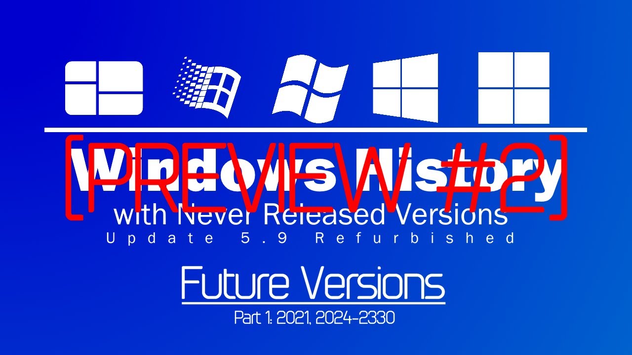 WHwNRV Update 5.9 Refurbished Future Versions (Part 1) [PREVIEW #2] - YouTube