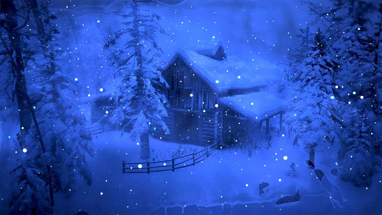 SEVERE WINTER STORM. Snowstorm sounds for sleeping and howling wind ...