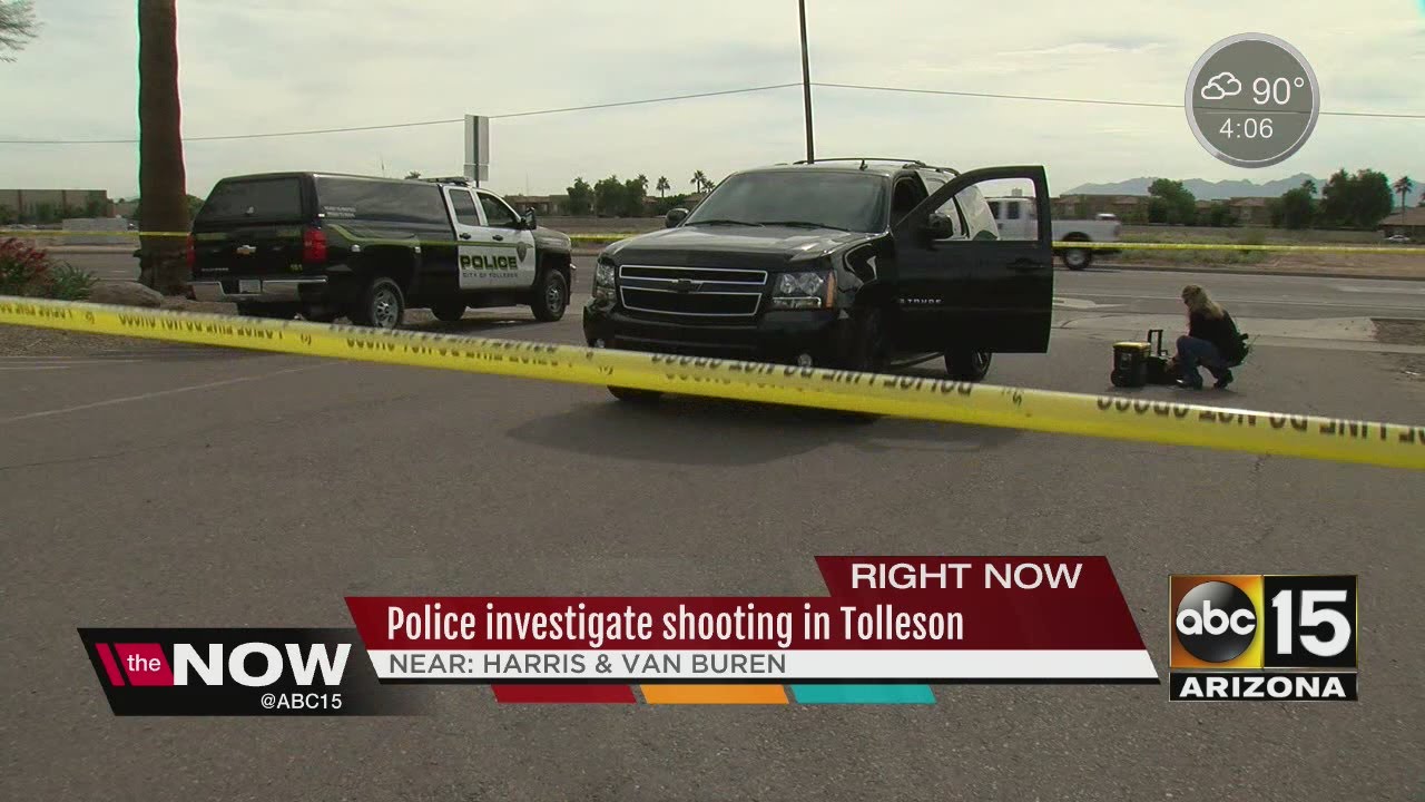 PD: Motorist, vehicle shot at in Tolleson - YouTube