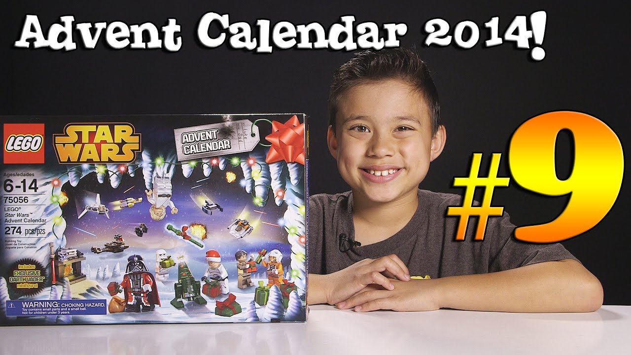 2014 LEGO STAR WARS Advent Calendar DAY 9 - Set 75056 + Question of the ...