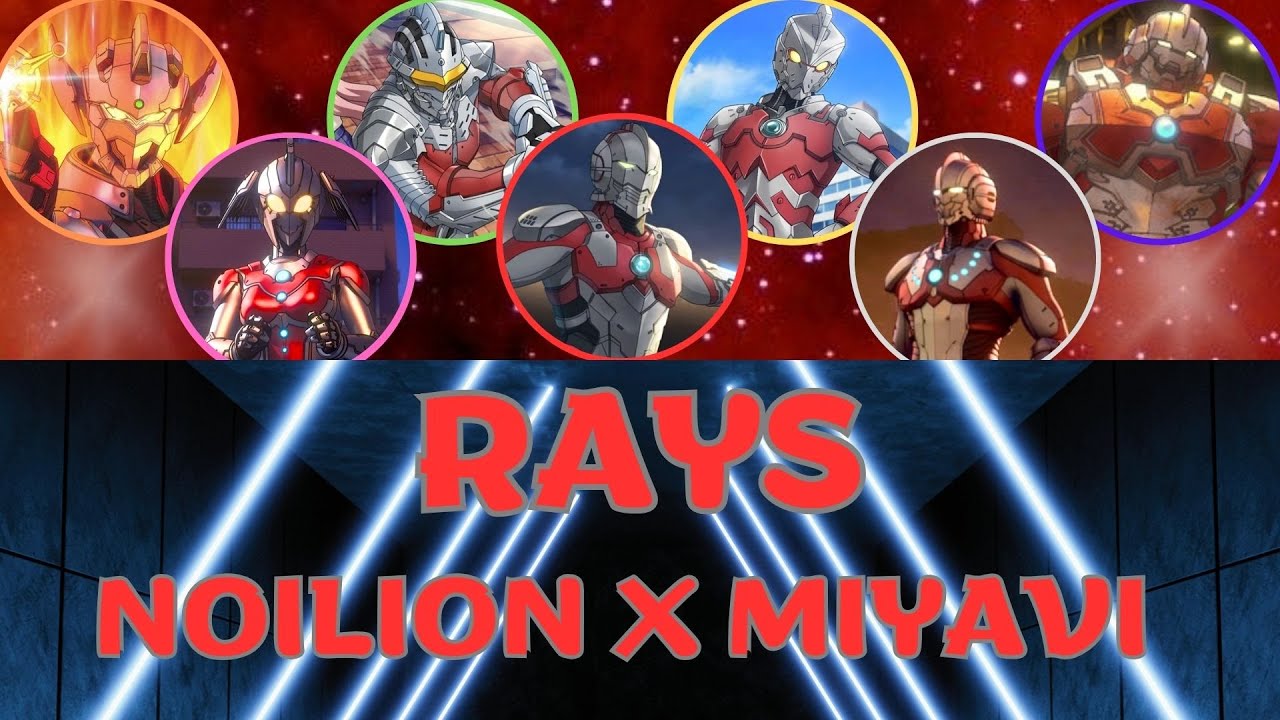 RAYS - NOILION X MIYAVI [Full & Lyrics] - YouTube