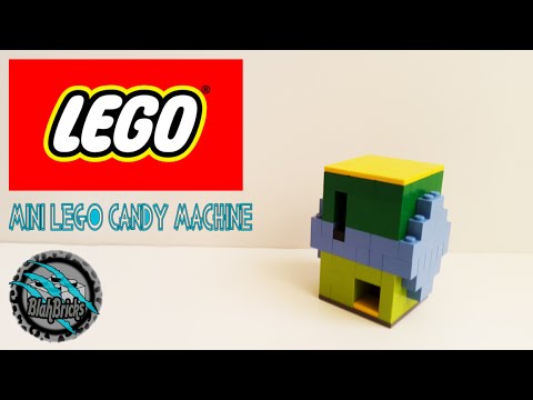 Mini Lego Candy Machine + Tutorial!! - YouTube