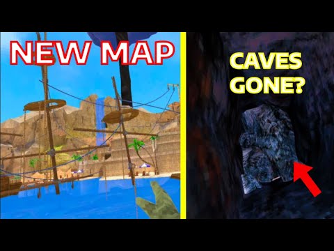 NEW BEACH MAP! CAVES ARE GONE? Gorilla Tag New Update - YouTube