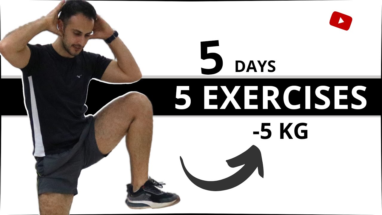EXERCISES TO LOSE 5 KG IN 5 DAYS - The best workout at home to lose ...