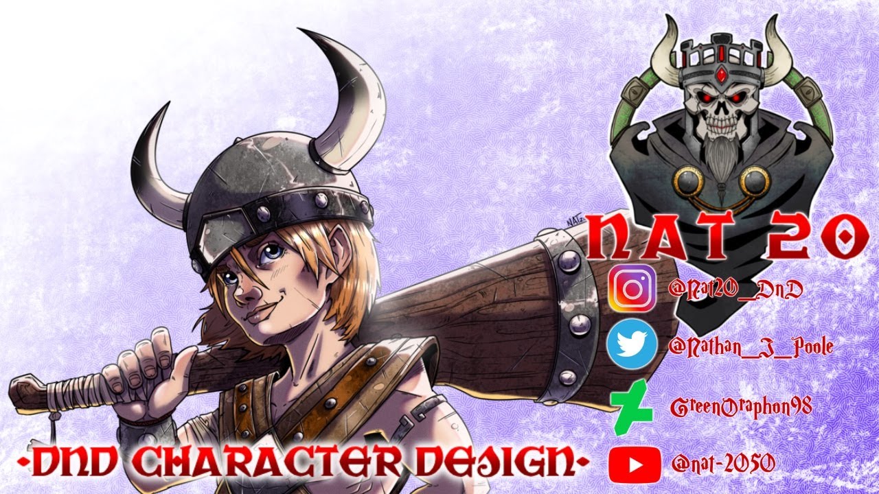 DnD Character Redesign | Bobby and Uni #dnd #art - YouTube