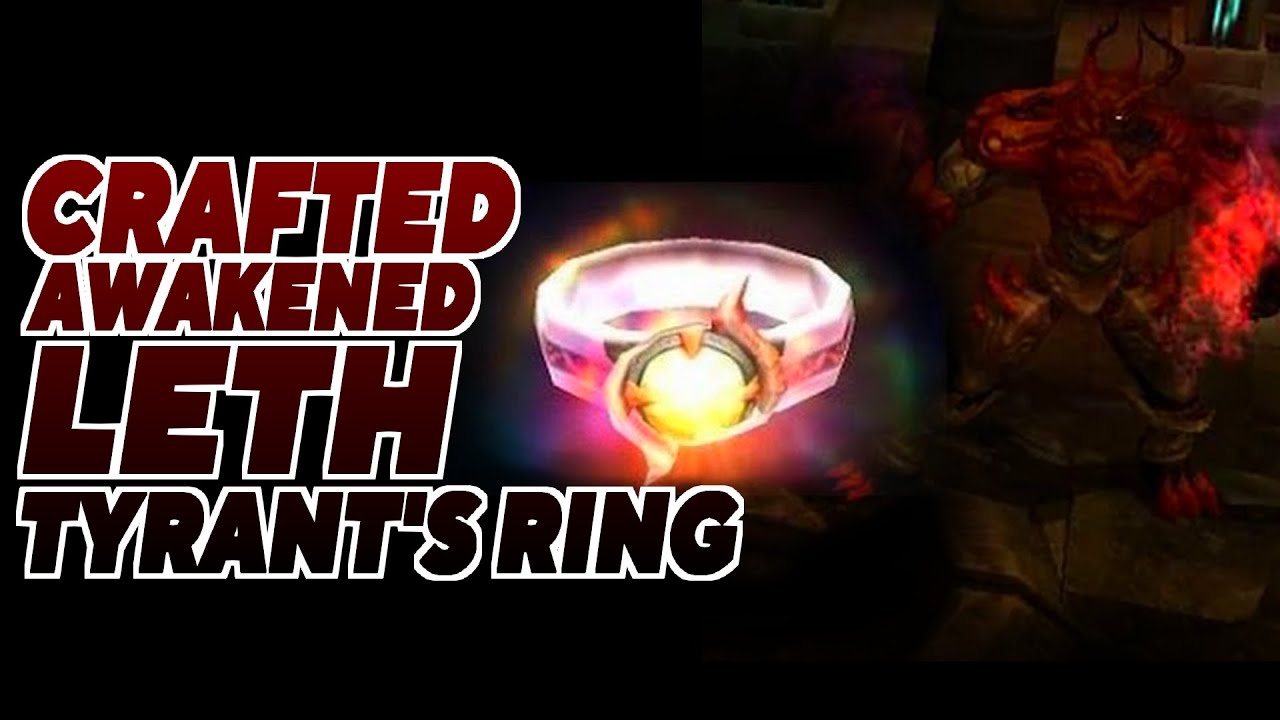 AWAKENED LETH TYRANT'S RING | CABAL HELIX ONLINE - YouTube