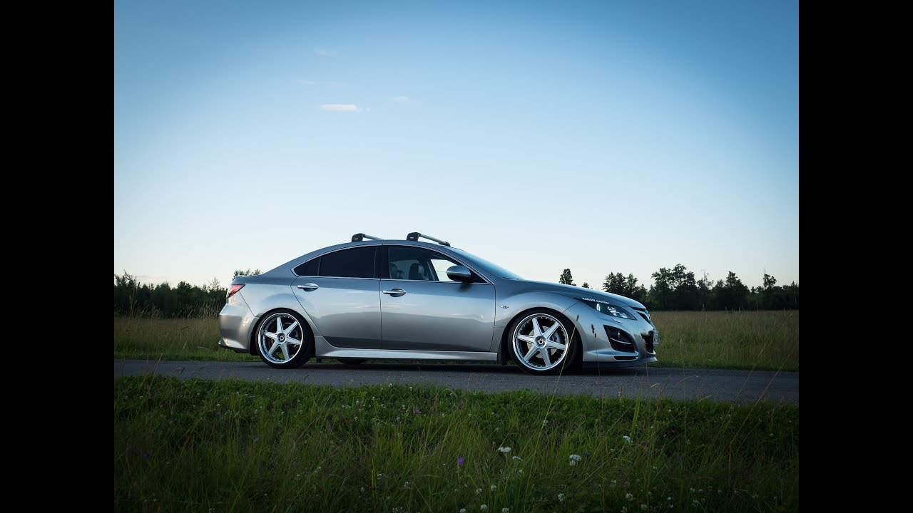 Weekend static slammed Mazda 6 GH // #evil_gray_mouse - YouTube