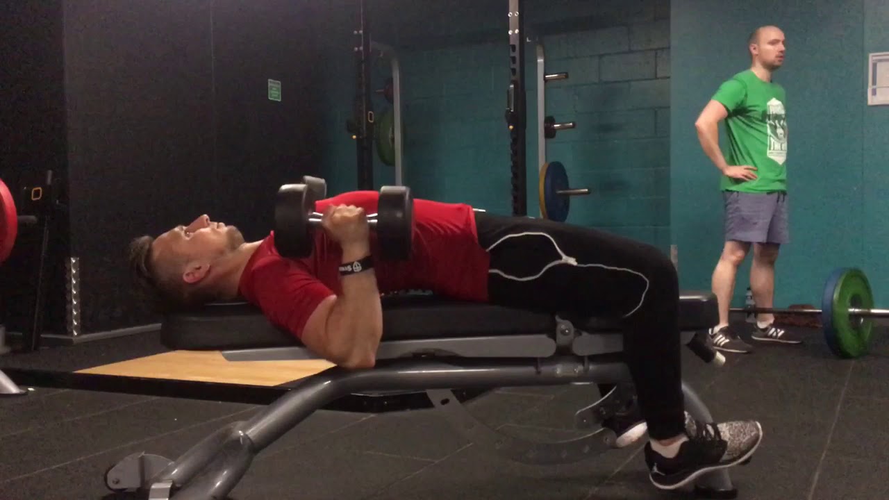 DB Chest Press, Neutral Grip - YouTube