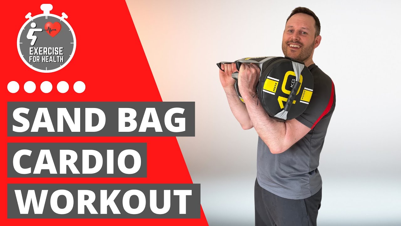 Challenging sandbag cardio workout (HIIT) - YouTube