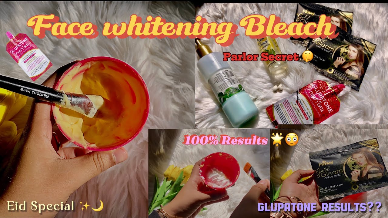 Skin Whitening Bleach- Parlour Secret ll Face Whitening And Glowing ...