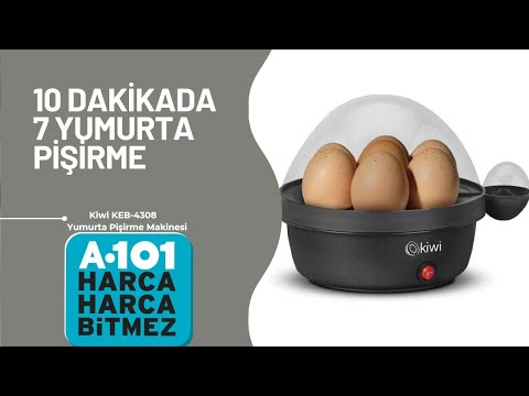 A101 İTEMİ! Kiwi KEB-4308 Yumurta Pişirme Makinesi 7 Yumurta Kapasiteli