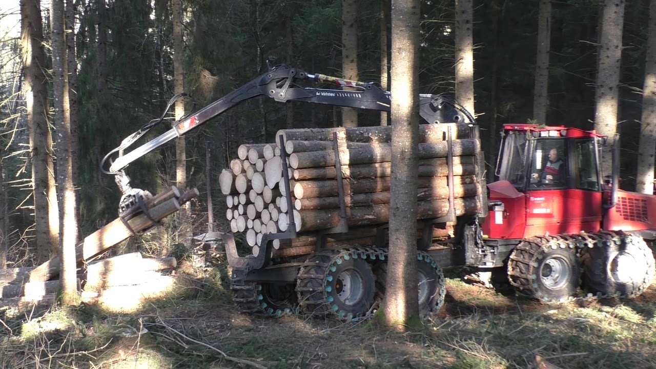 Valmet 860.3 | Old School Forwarder - YouTube