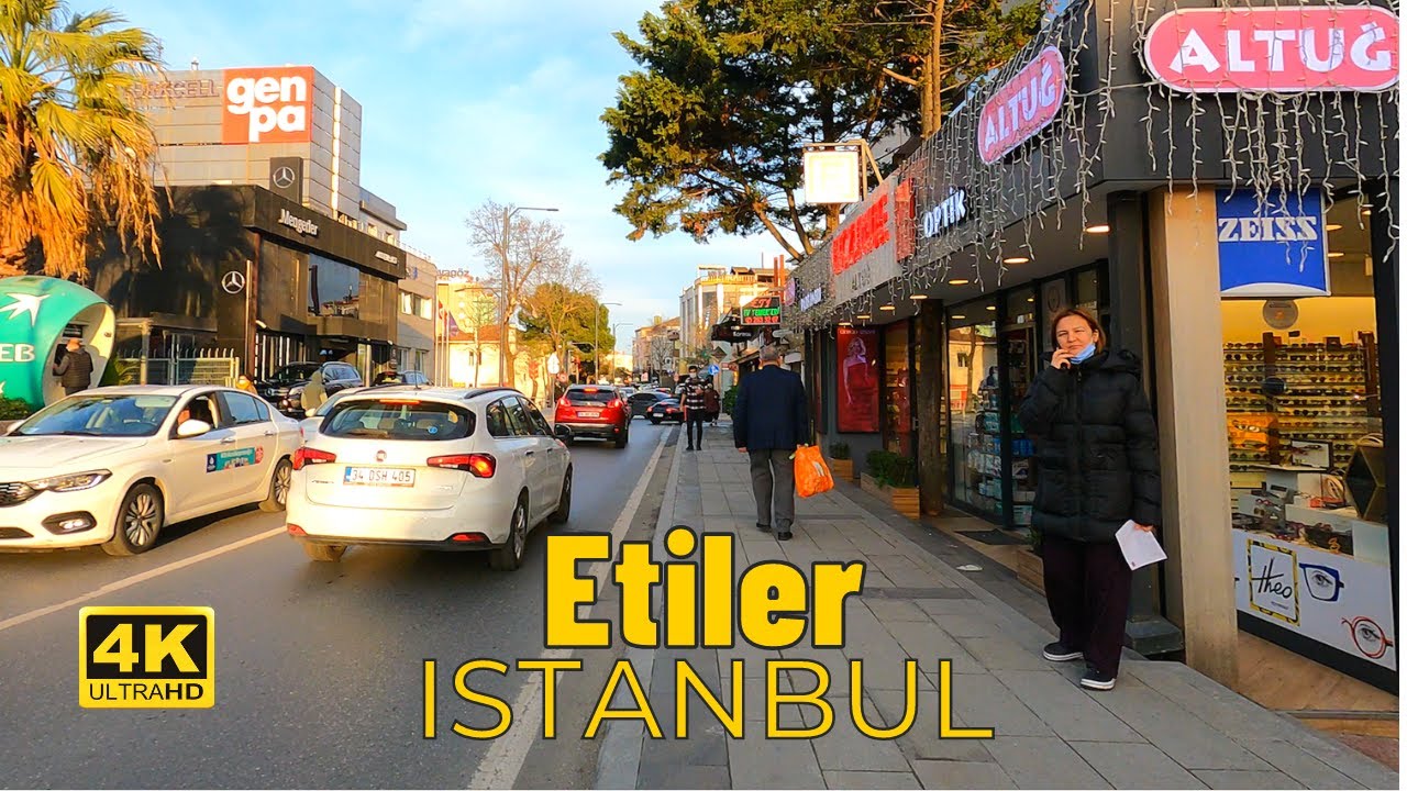 Walking in Etiler Neighborhood - Istanbul European Side | Turkey [4K ...
