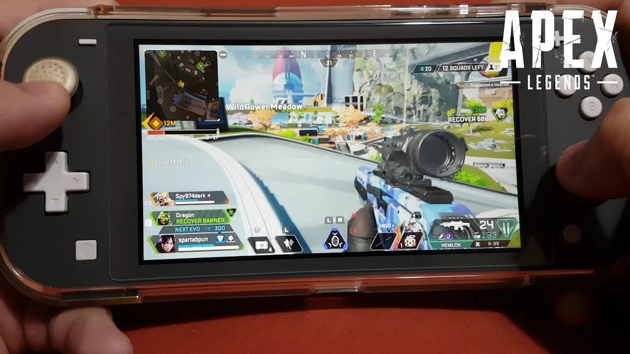 Apex Legends Season 12 Defiance on Nintendo Switch Lite Part 31 - YouTube
