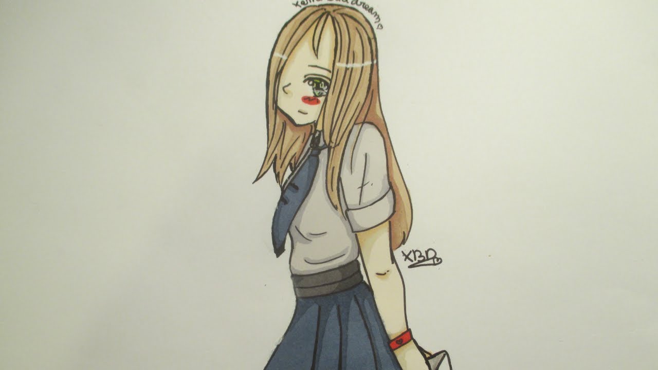 ( Speedpaint ) Letter ( Xenia draw n°1 ) - YouTube