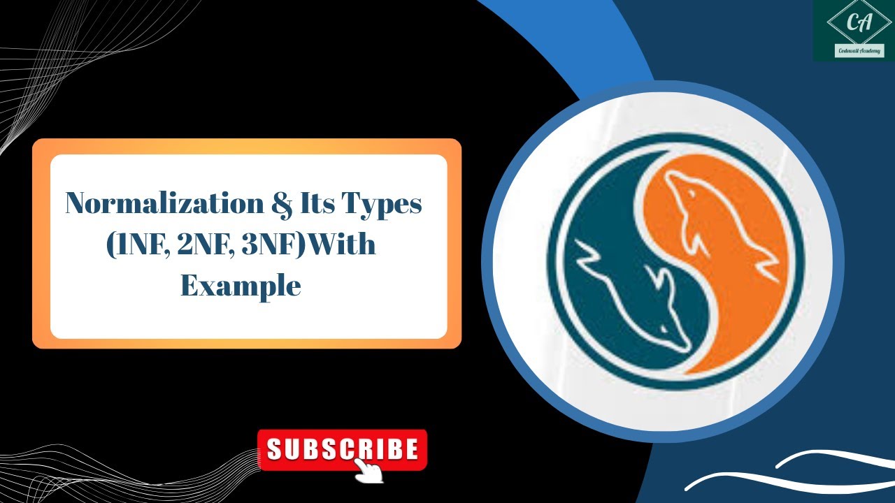 Normalization and Normal Forms: 1NF, 2NF, 3NF #dbms #dbmslectures # ...