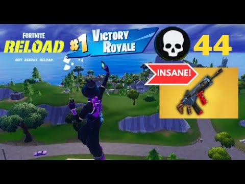 OG Fortnite Reload | 44 kills Win Trio/Squads | 240 FPS STABLE ...