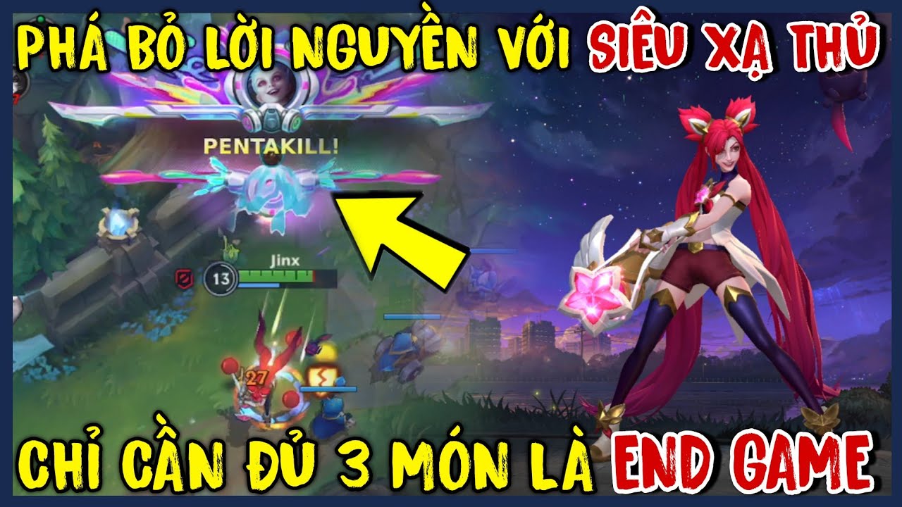 TỐC CHIẾN : Phá Bỏ Lời Nguyền Quadra Channel Với Jinx Siêu Xạ Thủ Xả ...