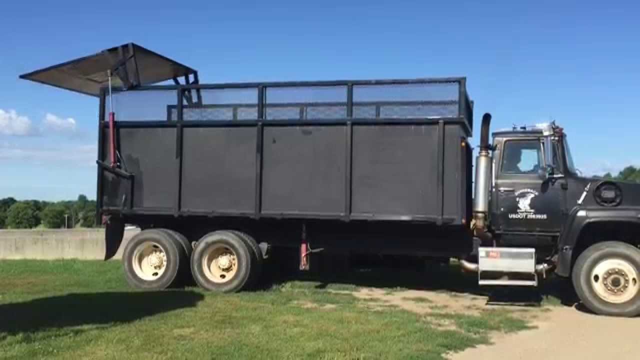 1985 Ford L9000 Silage Truck | For Sale | Online Auction - YouTube
