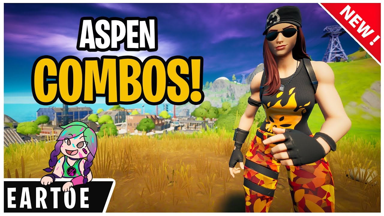 New Aspen Skin Combos In Fortnite Fortnite Battle Royale Youtube