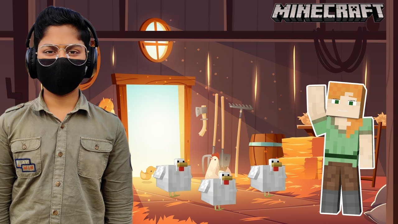 YOU HAVE TO WATCH THIS POULTRY FARM IN MINECRAFT - YouTube