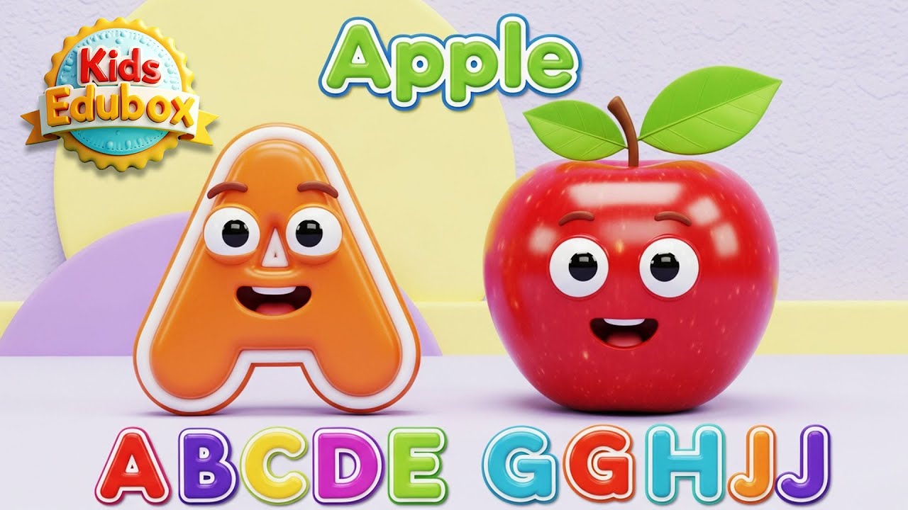 ABC Phonics for Toddlers | Learn the Alphabet with Fun Songs & A for ...