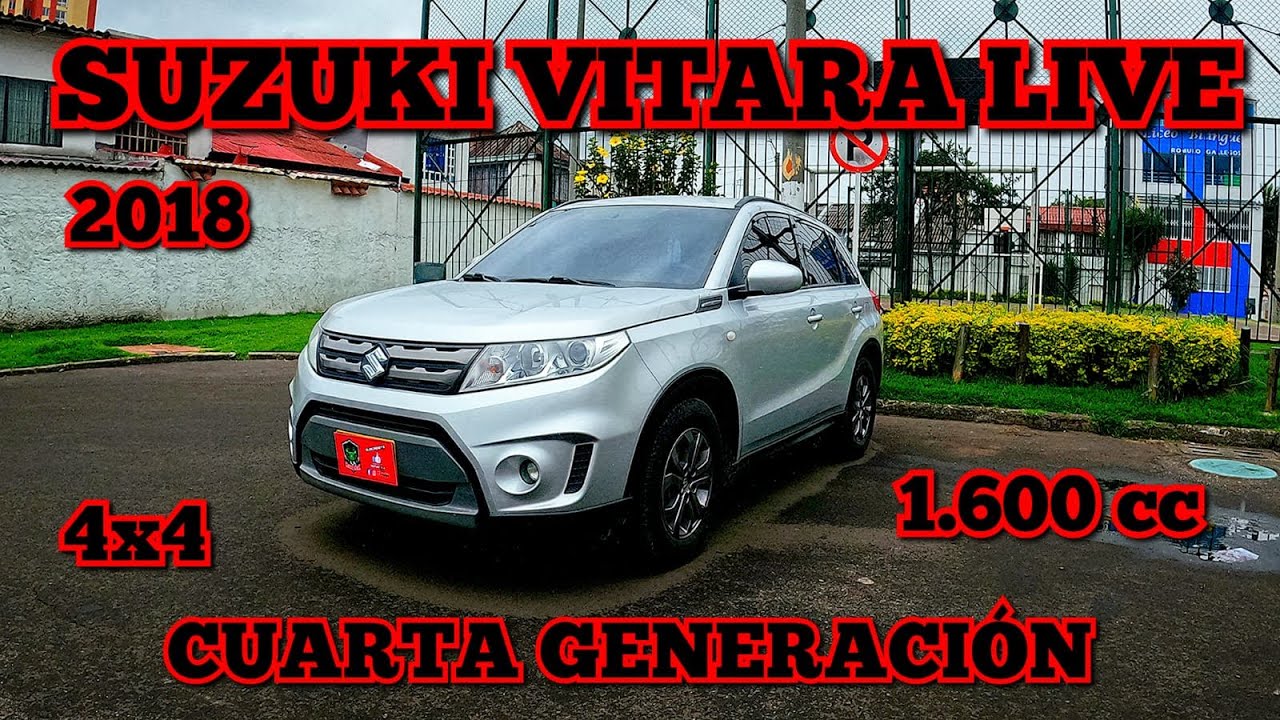 Todo sobre la SUZUKI VITARA LIVE 1.6 2018 4X4 - MOTOR STOCK - YouTube