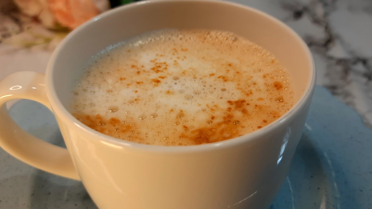 Homemade cappuccino recipe/very easy cappuccino coffee without any ...