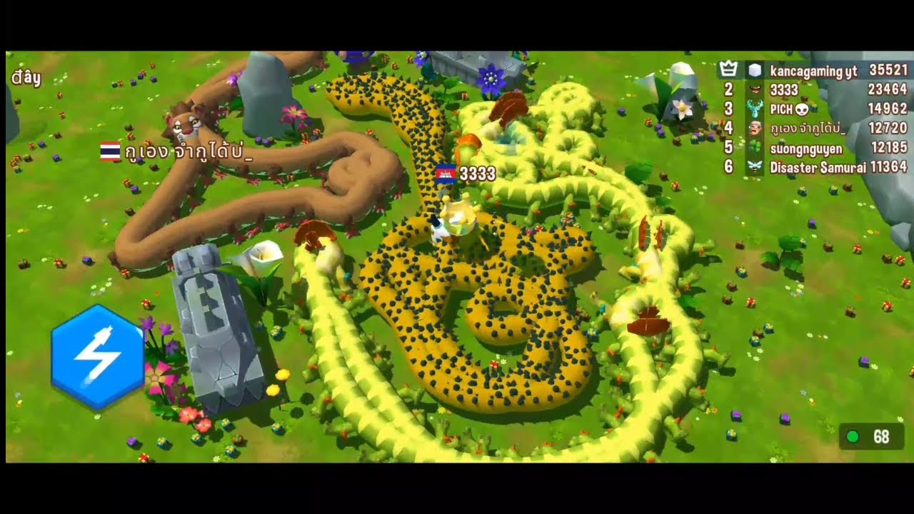 Snake Rivals - 2 vs 1 - YouTube