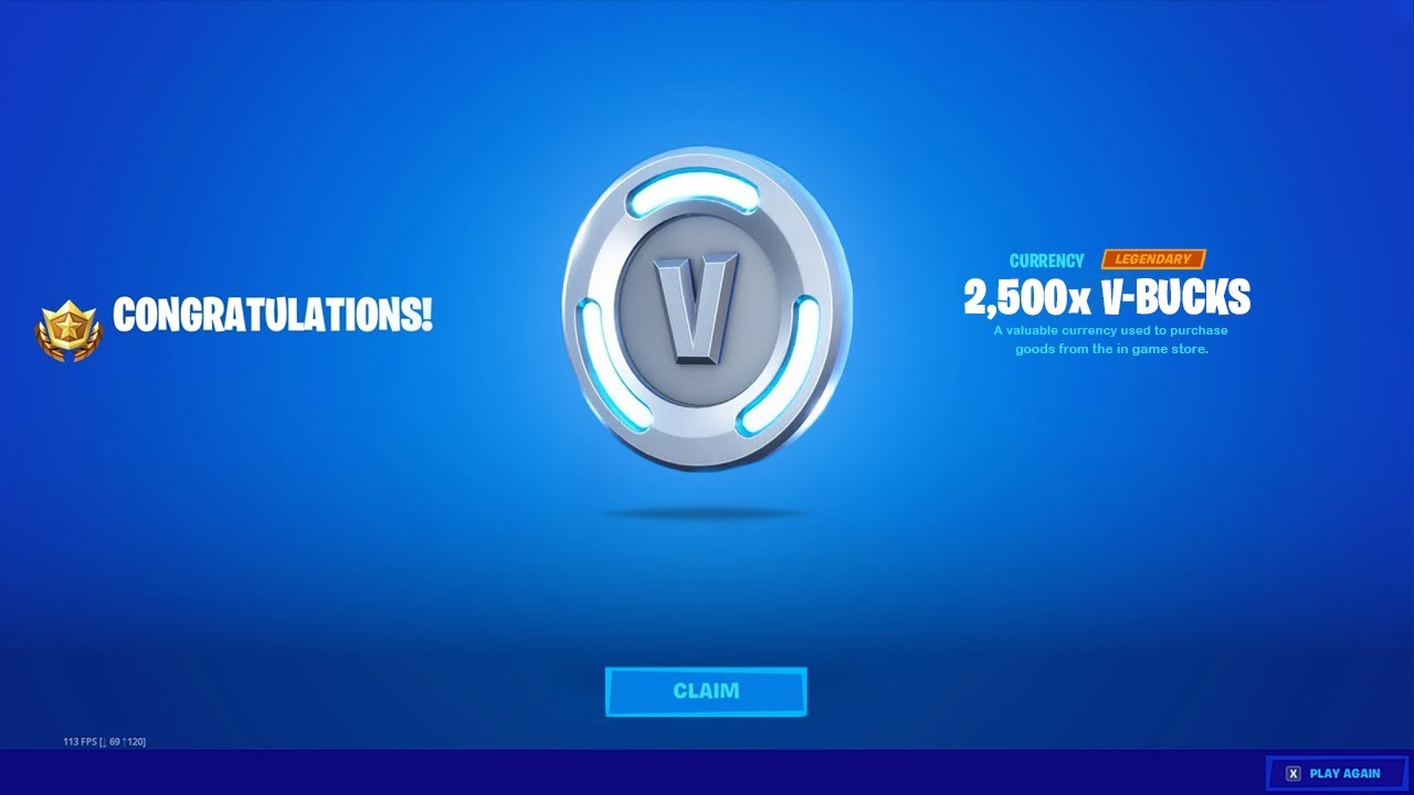 COLLECT YOUR FREE V-BUCKS in FORTNITE! - YouTube